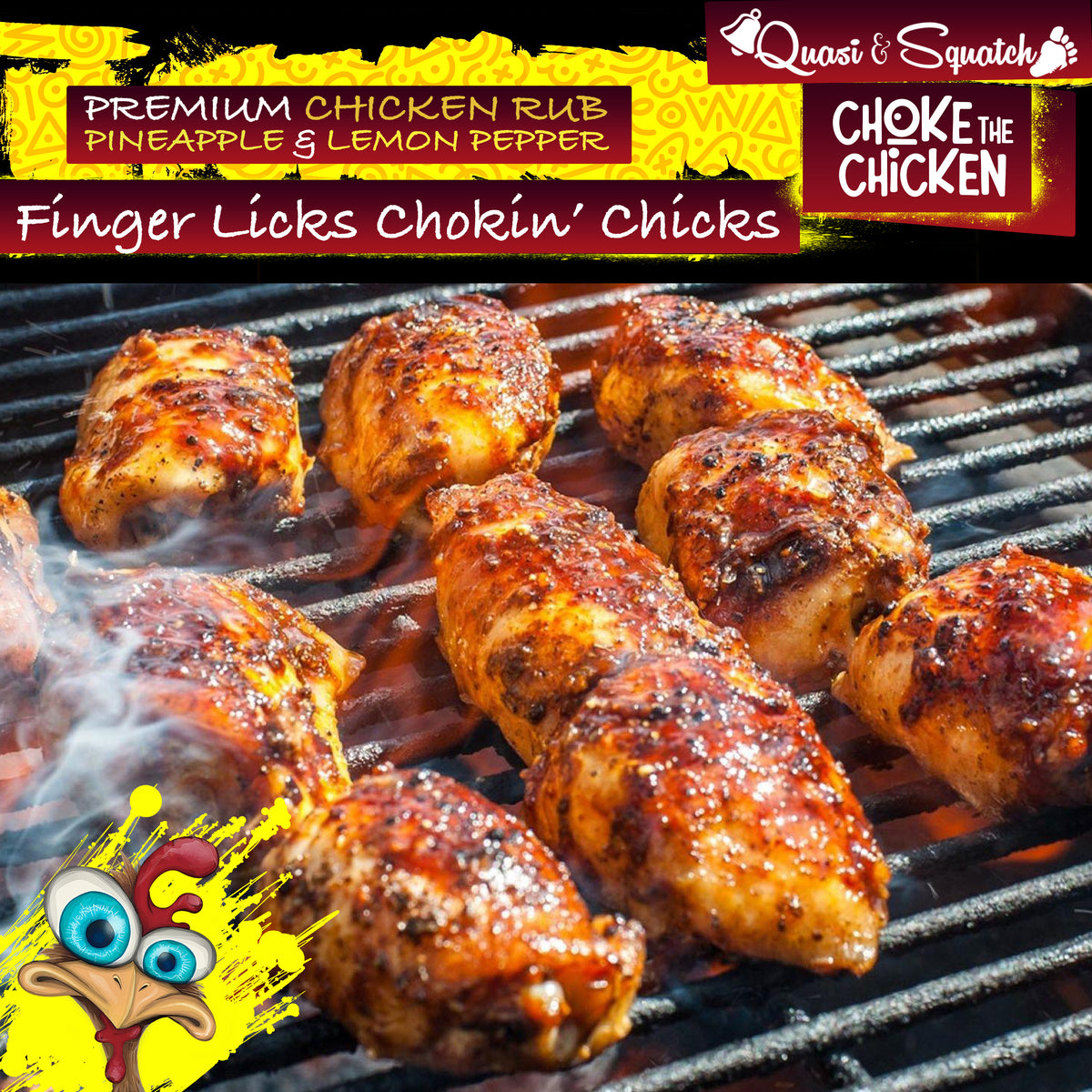 Chicken Choker - Chicken Rub – Quasi & Squatch